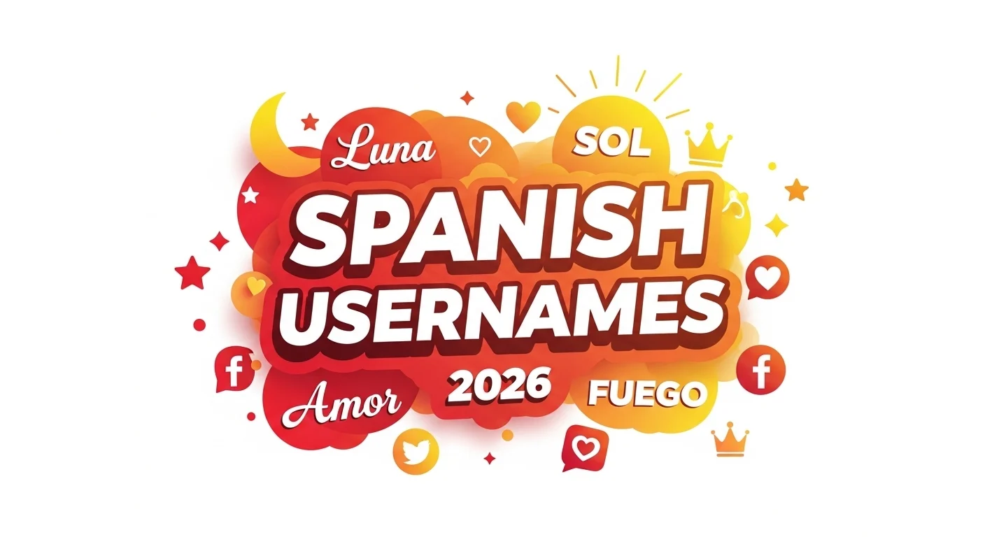 600+ Spanish Usernames 2026